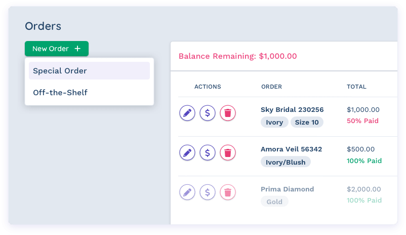 CloudBridal | All-Inclusive Bridal Shop Software | 30-Day Free Trial